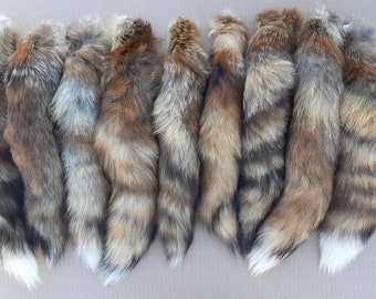 Eco Friendly Cross Fox Tails - Etsy