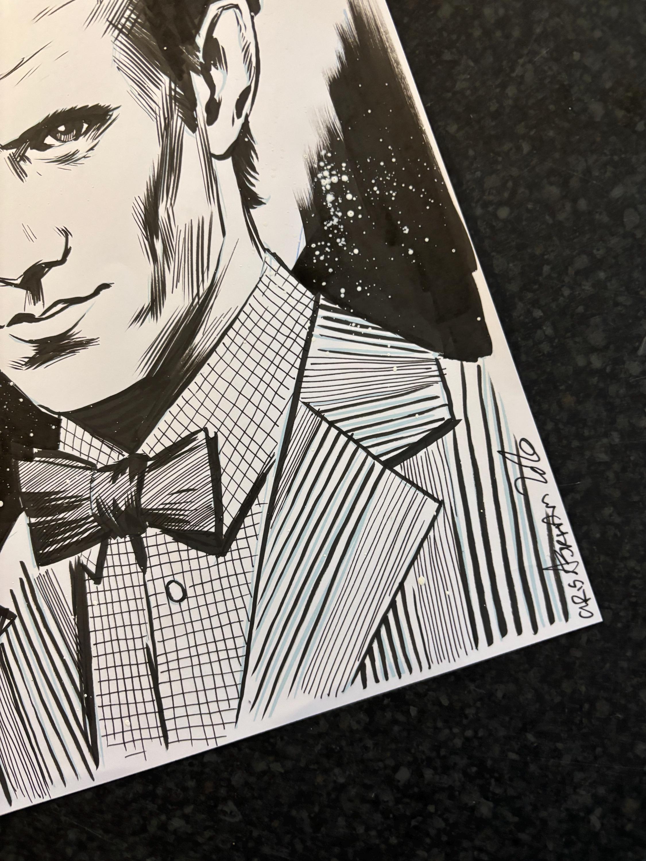 Matt Smith Doctor Who A4 Original Artwork - Etsy