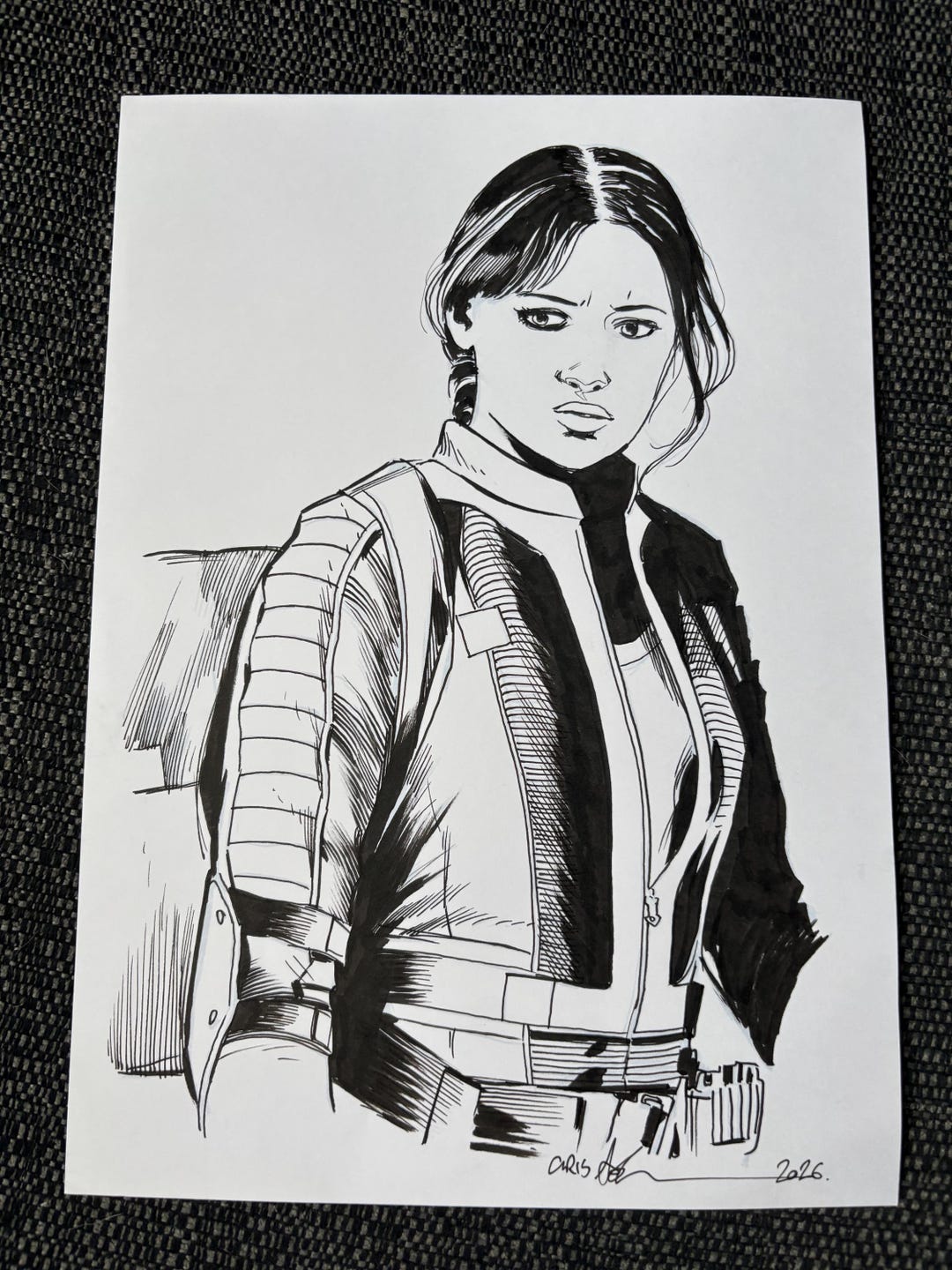 Fallout Lucy Maclean Ella Purnell Original A4 Artwork - Etsy