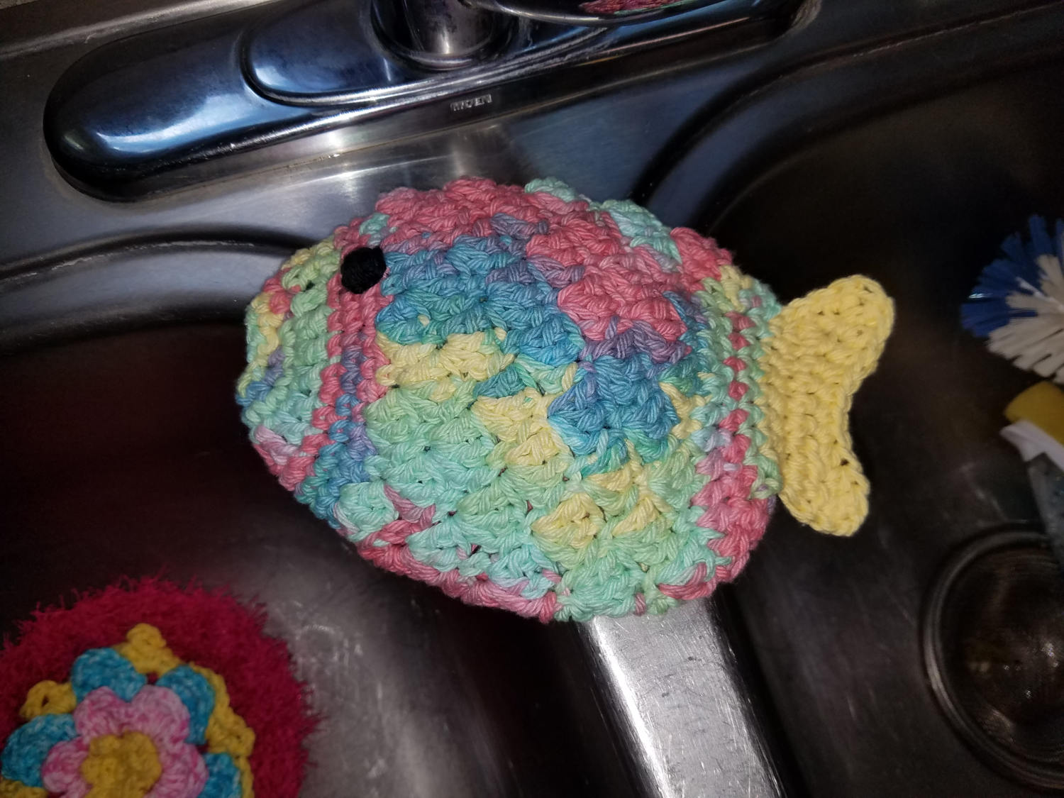 Fish Dish Cloth - Etsy