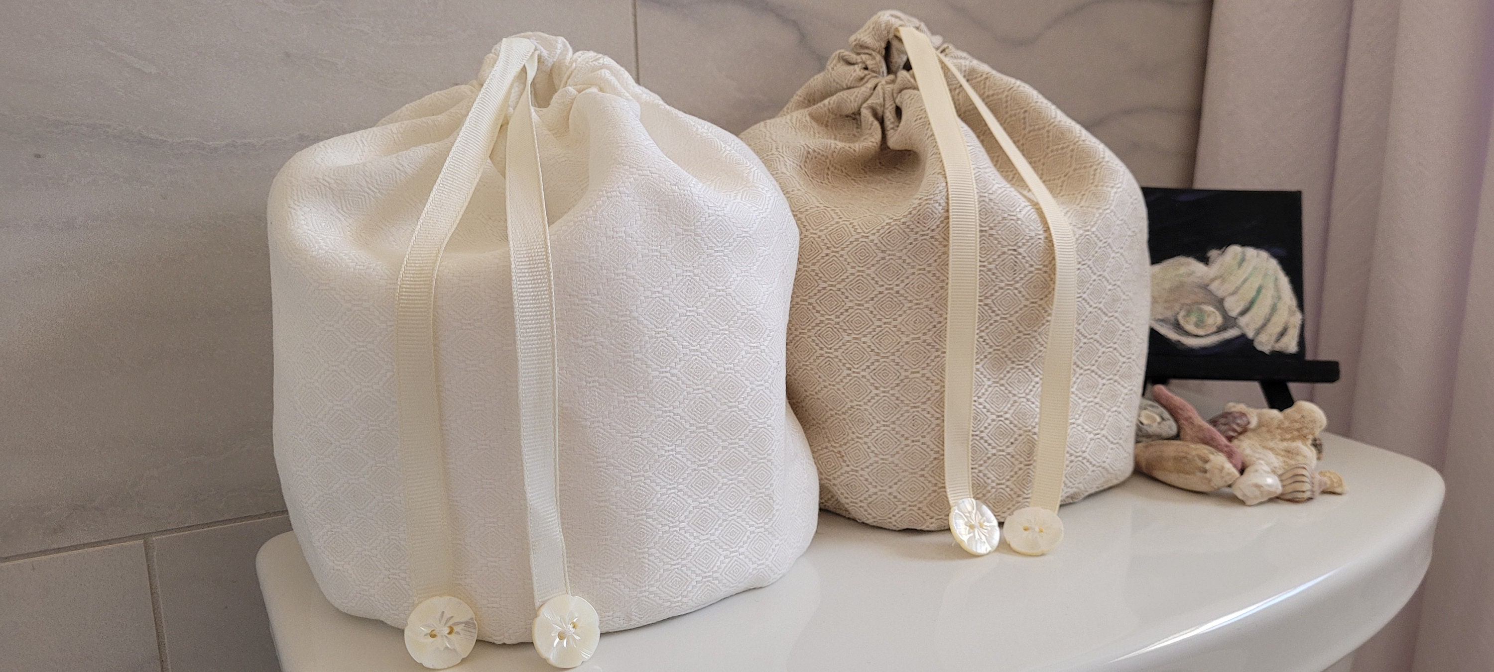 Damask Toilet Tissue Sack, Toilet Paper Storage, Boutique Tissue Box ...