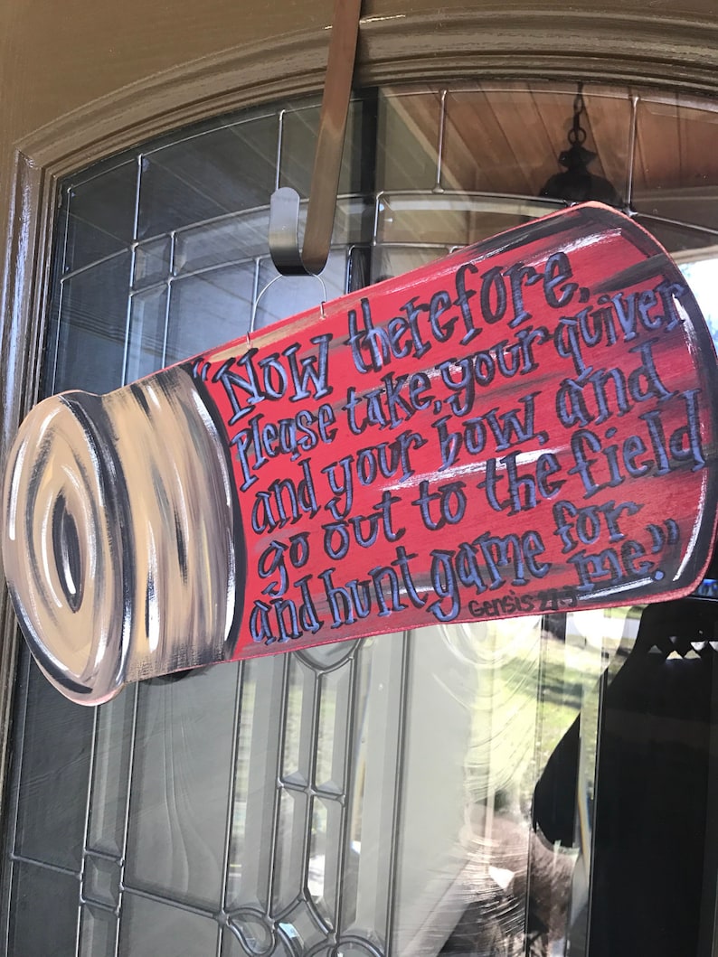 Shotgun Shell Wooden Door Hanger 21x9 - Etsy