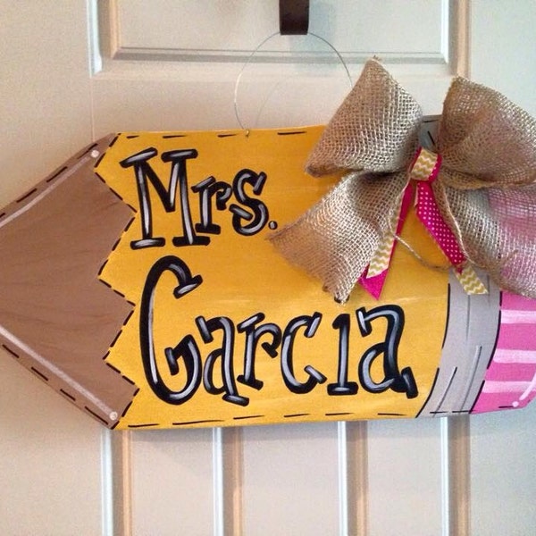 Pencil Wood Sign - Etsy