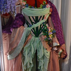 Lady Fearne Calloway Princess Fairy Green Dress | Fantasy Elven Forest ...