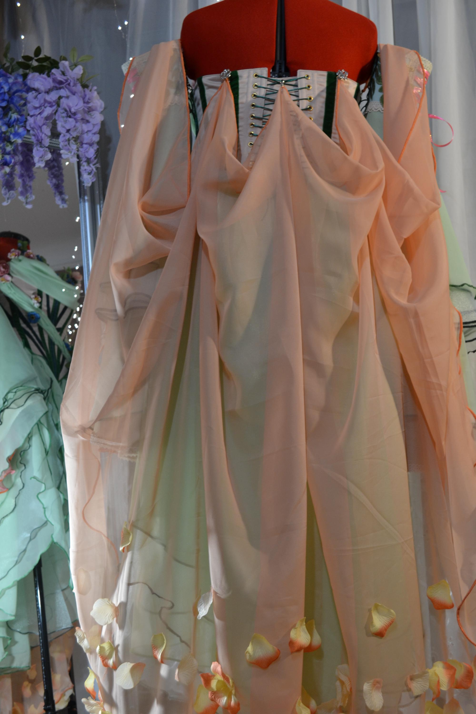 Lady Fearne Calloway Princess Fairy Green Dress | Fantasy Elven Forest ...