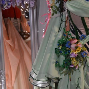 Lady Fearne Calloway Princess Fairy Green Dress Fantasy Elves Forest ...