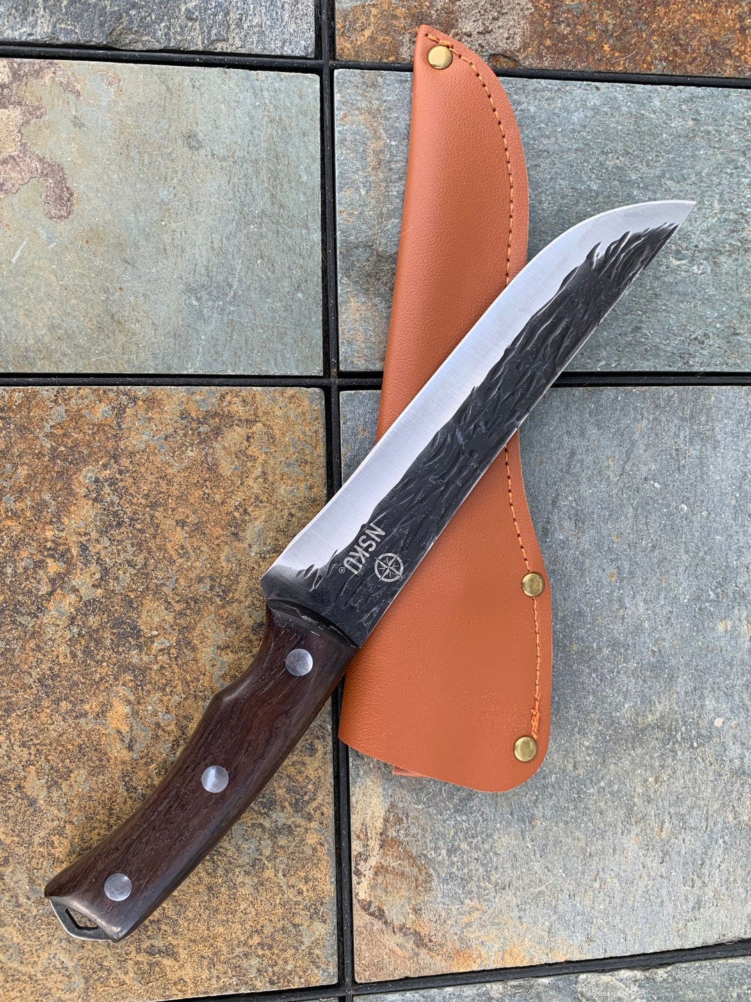 The Wolf Knife From North Star Knife & Ulu Wilderness - Etsy