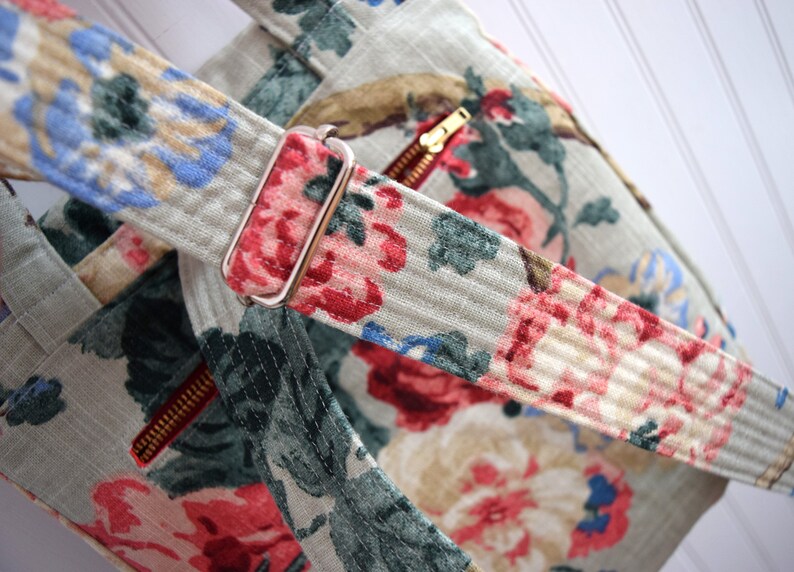 Large Floral Print Backpack Purse Handmade Mini Backpack Made - Etsy