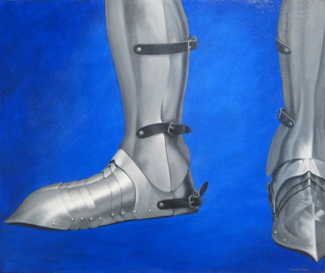 Acrylic Painting Greaves - Etsy