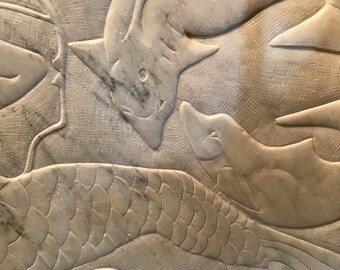 Mermaid Relief Sculpture - Etsy