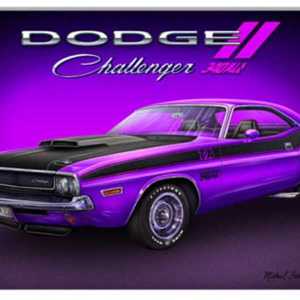 Dodge Challenger - Etsy