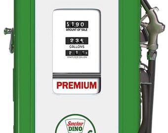 Vintage Sinclair Gas Sign - Etsy