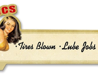 Mechanic Pin up Girl Art - Etsy