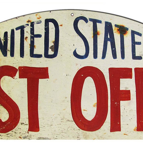 Old Post Office Sign - Etsy