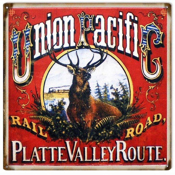 Union Pacific Railroad Poster - Etsy