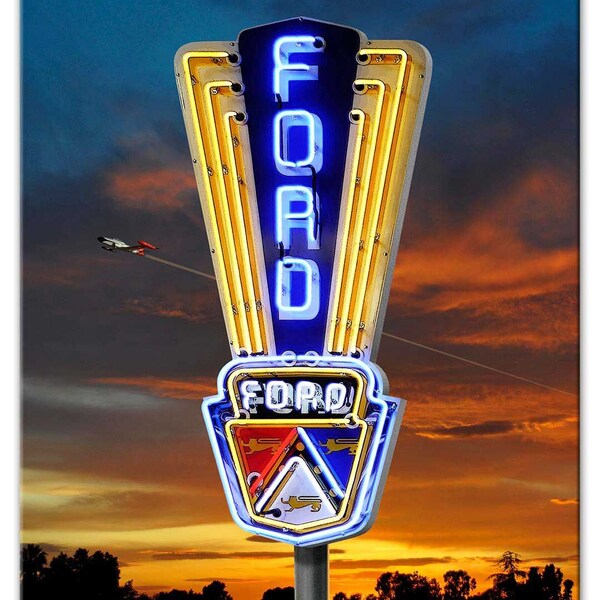 Ford Thunderbird Neon Sign - Etsy