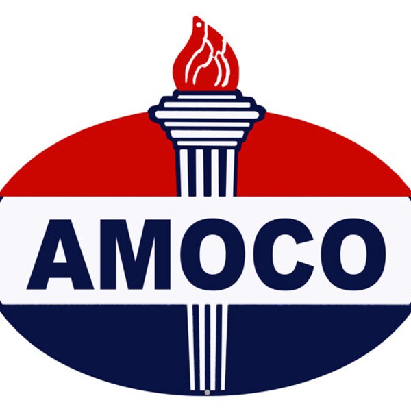 Vintage Amoco Gas Signs - Etsy