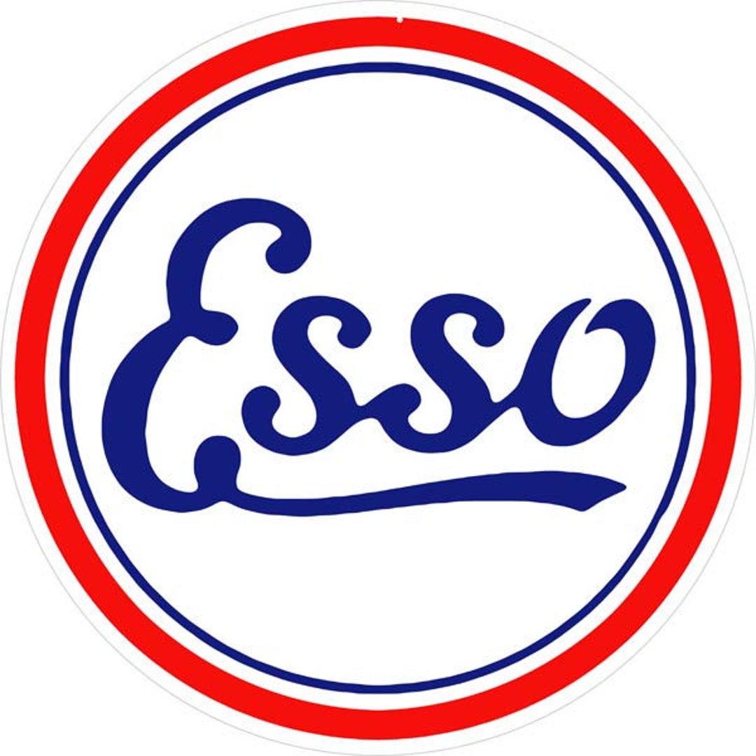 Esso Gasoline Motor Oil Metal Sign, 4 Sizes Available, USA Made Vintage ...
