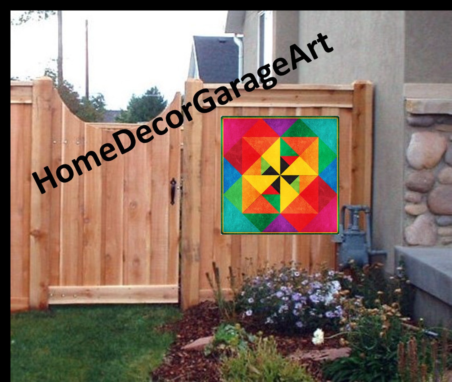 Colorful Pinwheel Barn Quilt Metal Sign With UV Protection 5 | Etsy