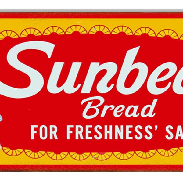 Sunbeam Bread Sign - Etsy