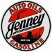 Jenney Gasoline Motor Oil Sign Aged OR New Style Metal Art - Etsy