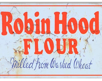Robin Hood Flour Sign | Etsy