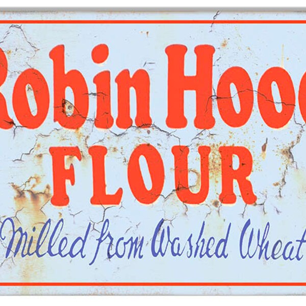 Robin Hood Flour Sign - Etsy