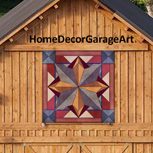 Barn Quilt Sign - Etsy