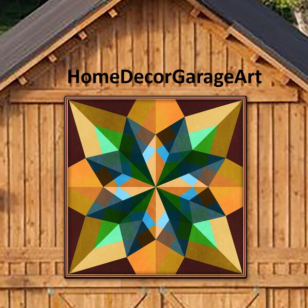 Geometric Stars - Etsy