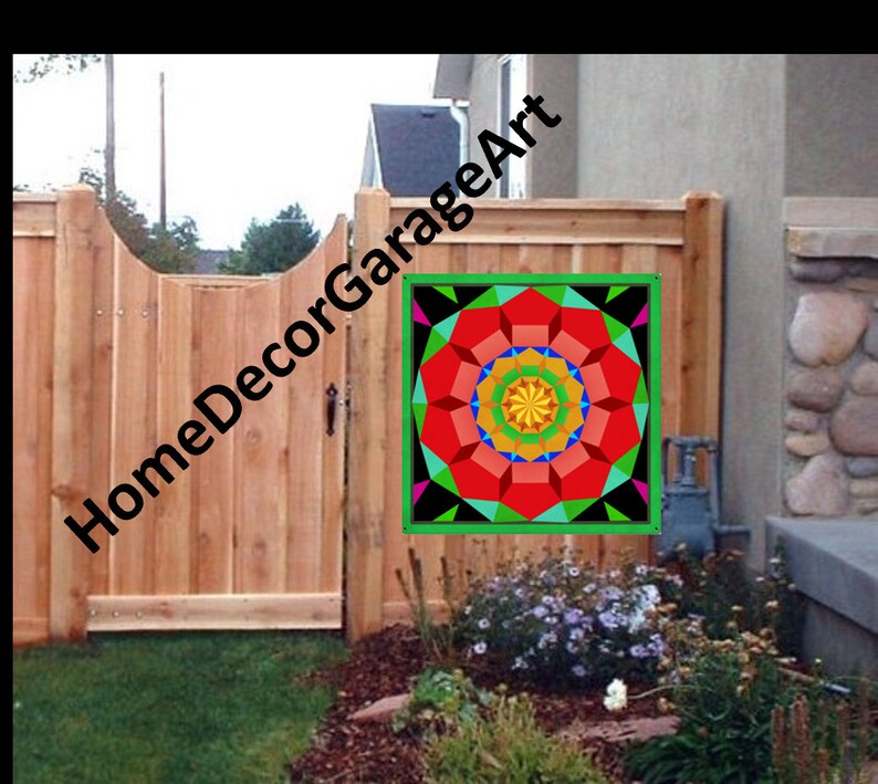 Barn Quilt Sign Pentagon Quilt Pattern 2 Powder Coated Metal - Etsy