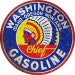 Washington Chief Gasoline Metal Sign, 2 Sizes, USA Made Vintage Style ...
