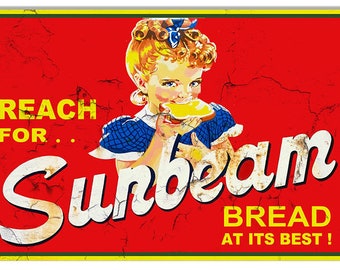 Sunbeam Bread Sign - Etsy