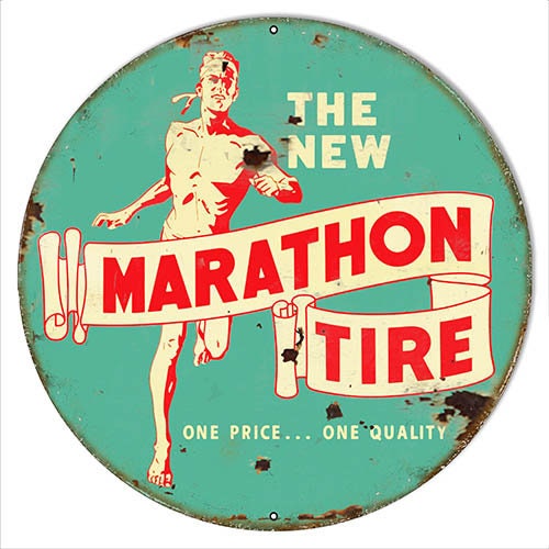 Vintage Marathon Oil Logo