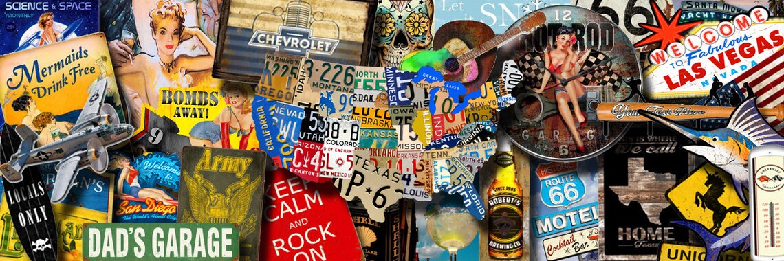 Personalized Speed Shop Sign Metal Art Garage Sign 2 Sizes - Etsy