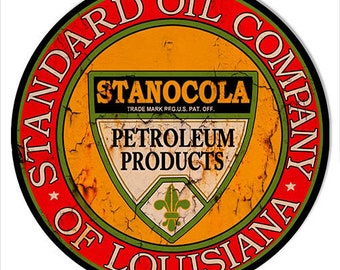 Standard Oil Metal Sign - Etsy