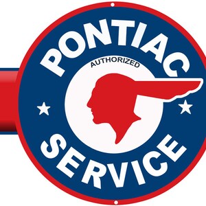 Pontiac Service Laser Cut Out Sign 22 Gauge Steel Metal USA - Etsy