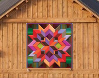 Barn Quilt Sign | Etsy