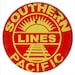 Southern Pacific Lines Railway Railroad Sign, 14 Aluminum Metal Sign ...