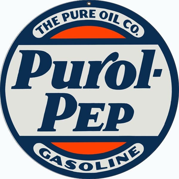 Pure Oil Sign - Etsy
