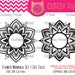 Flower Mandala Frames Svg Cutting File,mandala Desings SVG, DXF, Cricut ...