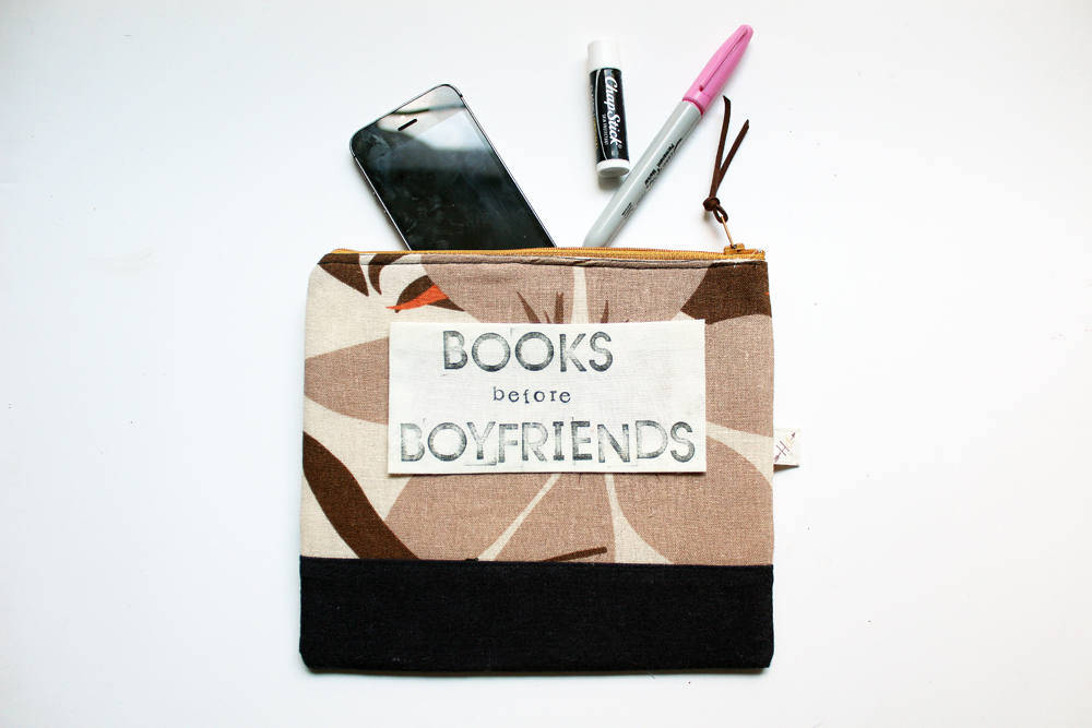 ALL You NEED is LESS Zipper Pouch Gift for Her Under 20 Makeup Bag ...