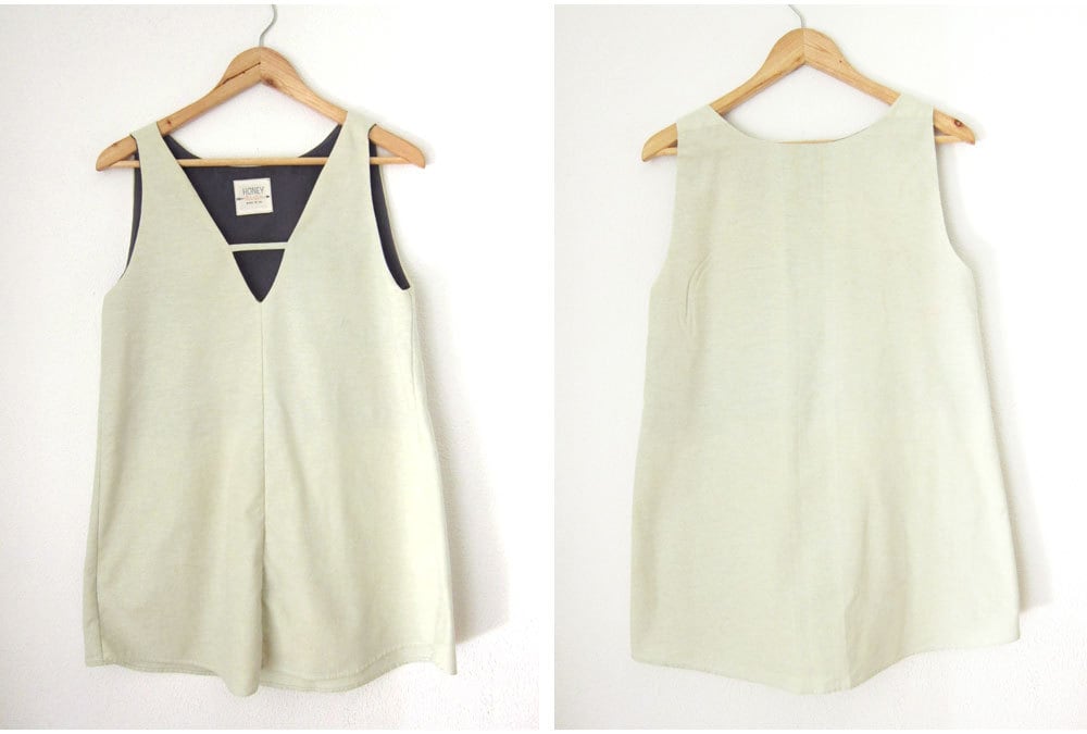 SAMPLE SALE Tunic Dress Eco Friendly Reversible Tunic - Etsy