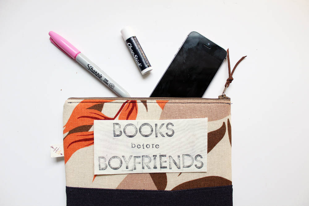 ALL You NEED is LESS Zipper Pouch Gift for Her Under 20 Makeup Bag ...