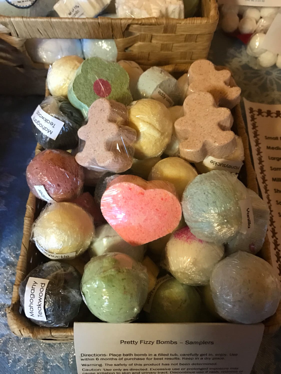 Sample Bath Bombs 5 Pack Fizzy Bath Bomb Mini Bath Bombs - Etsy