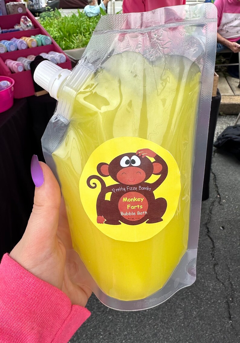 Monkey Farts Bubble Bath - Etsy