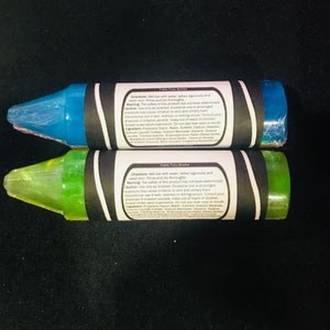 Crayon Hand Crafted Soap - Etsy