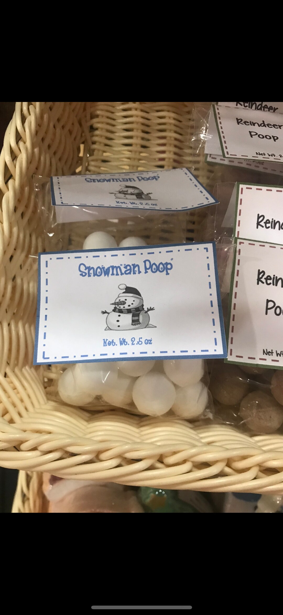 Snowman Poop Bath Bombs Novelty Bath Bombs Stocking Stuffer Christmas ...