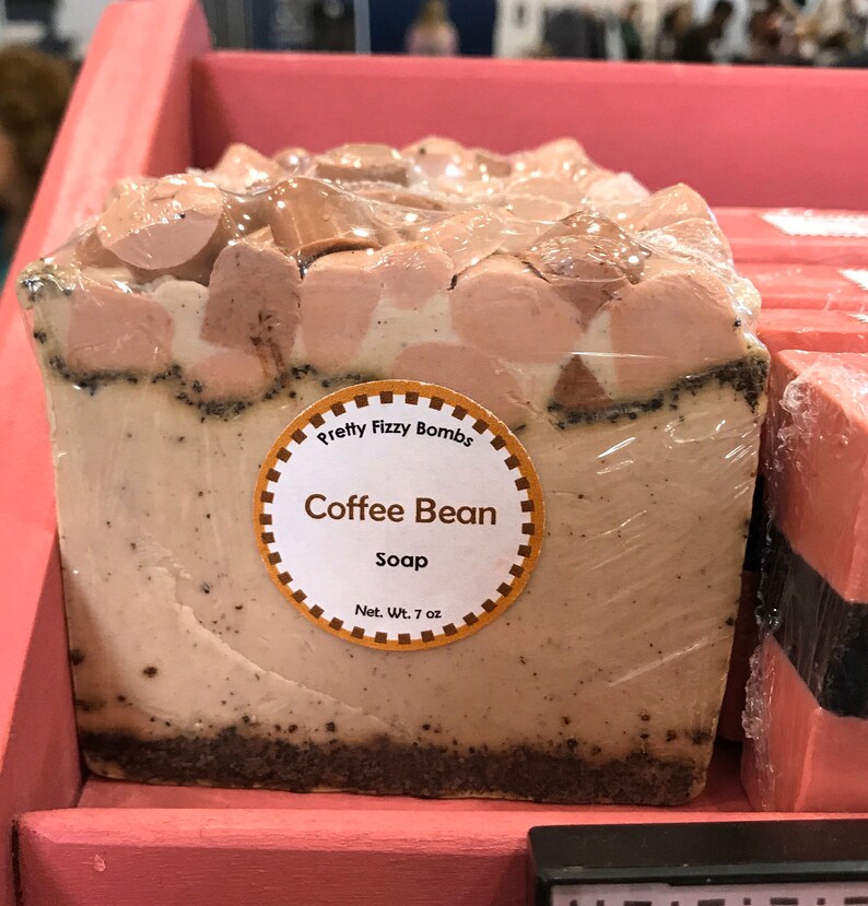 Coffee Scrub Soap- Cleansing Bar- Exfoliating Soap- Handmade- Soap Made ...