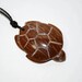 Hand-carved Wood Turtle Necklace - Etsy