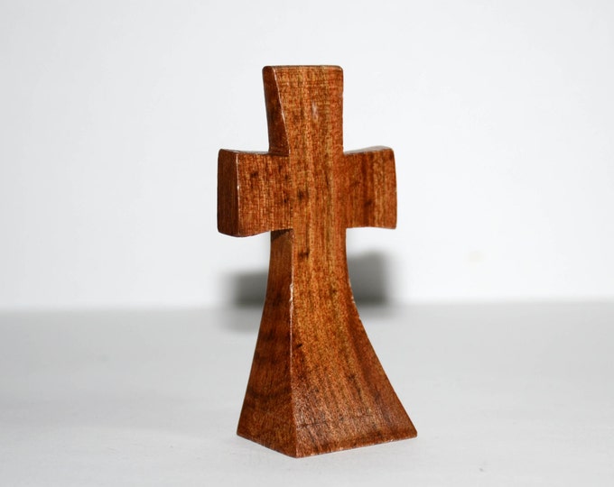 Hand-carved Small Wooden Cross - Etsy